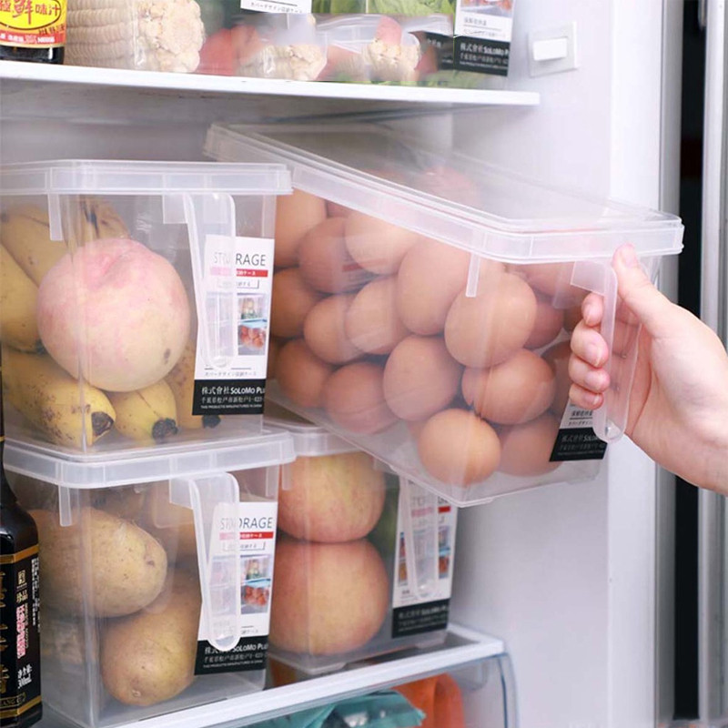 Refrigerator Food Vegetable Fruit Storage Box Container Organizer Bekas ...