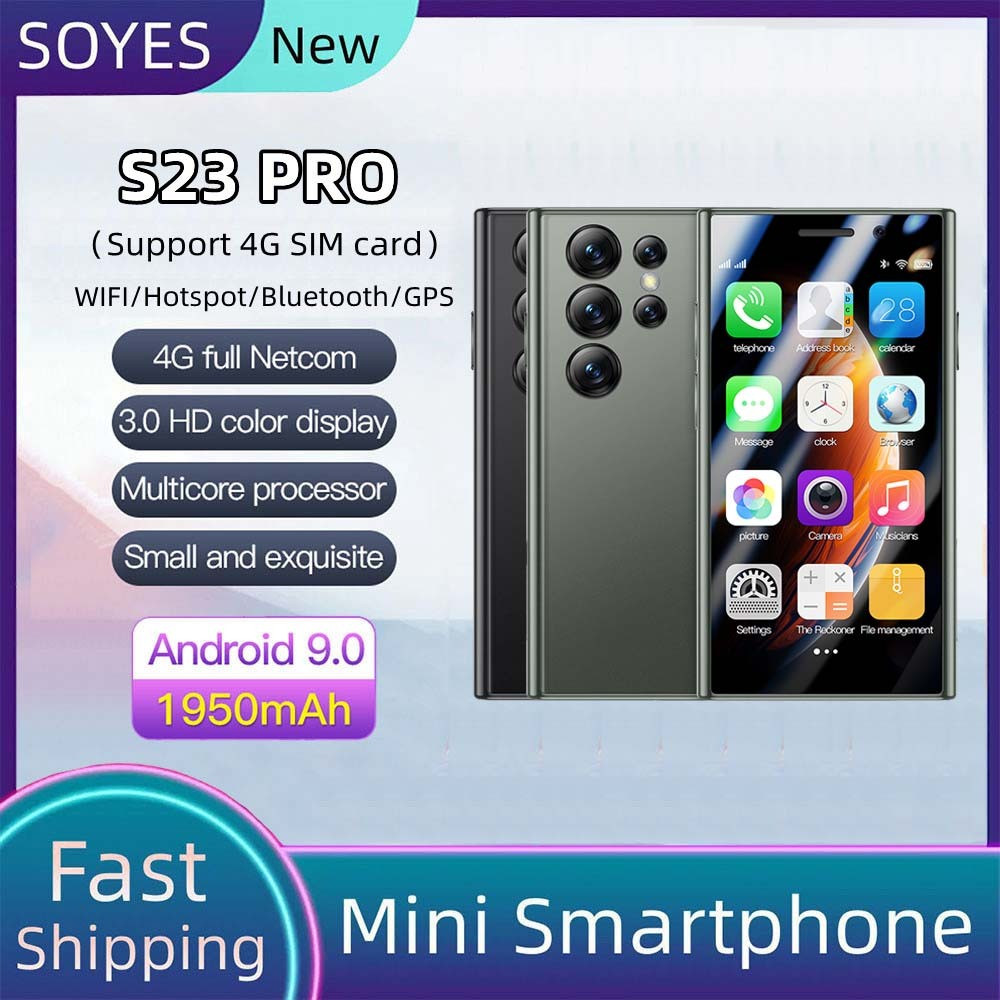 2024 New Version SOYES S23 PRO Ultra-Thin Mini 4G Smartphone 3.0inch ...