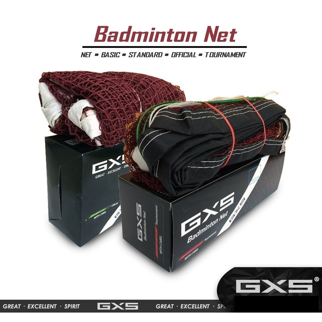 GXS Badminton Net/ Jaring Badminton bulu tangkis 羽毛球网 | Shopee Malaysia