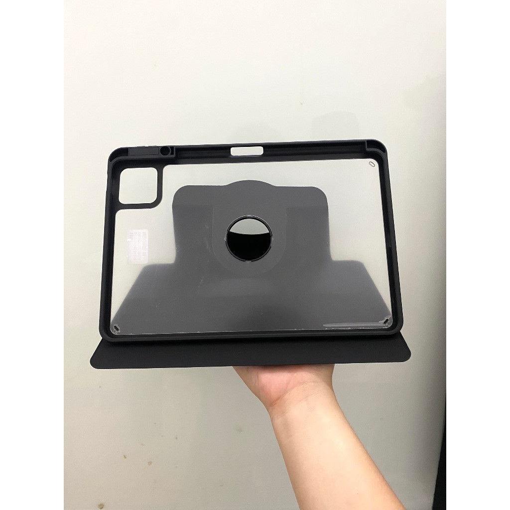 Xiaomi Pad 6, Pad 6 Pro 11 inch leather case (black) with flexible ...
