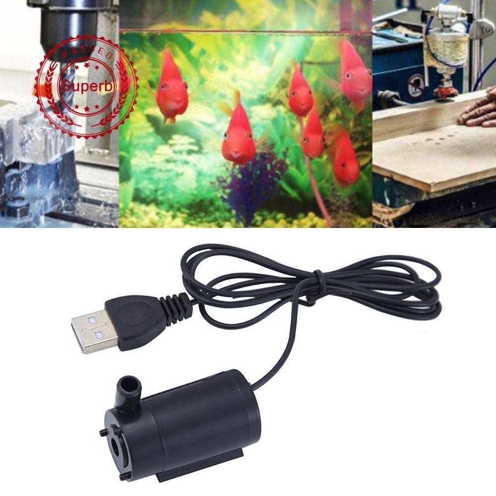 Silent Mini Submarine Pump With Usb Dc Low Voltage For Small Water ...