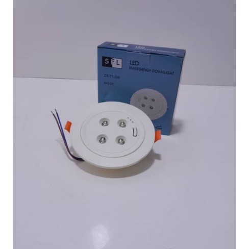 5W Watt LED Emergency Light Spotlight Recessed Ceiling Downlight SMD ...