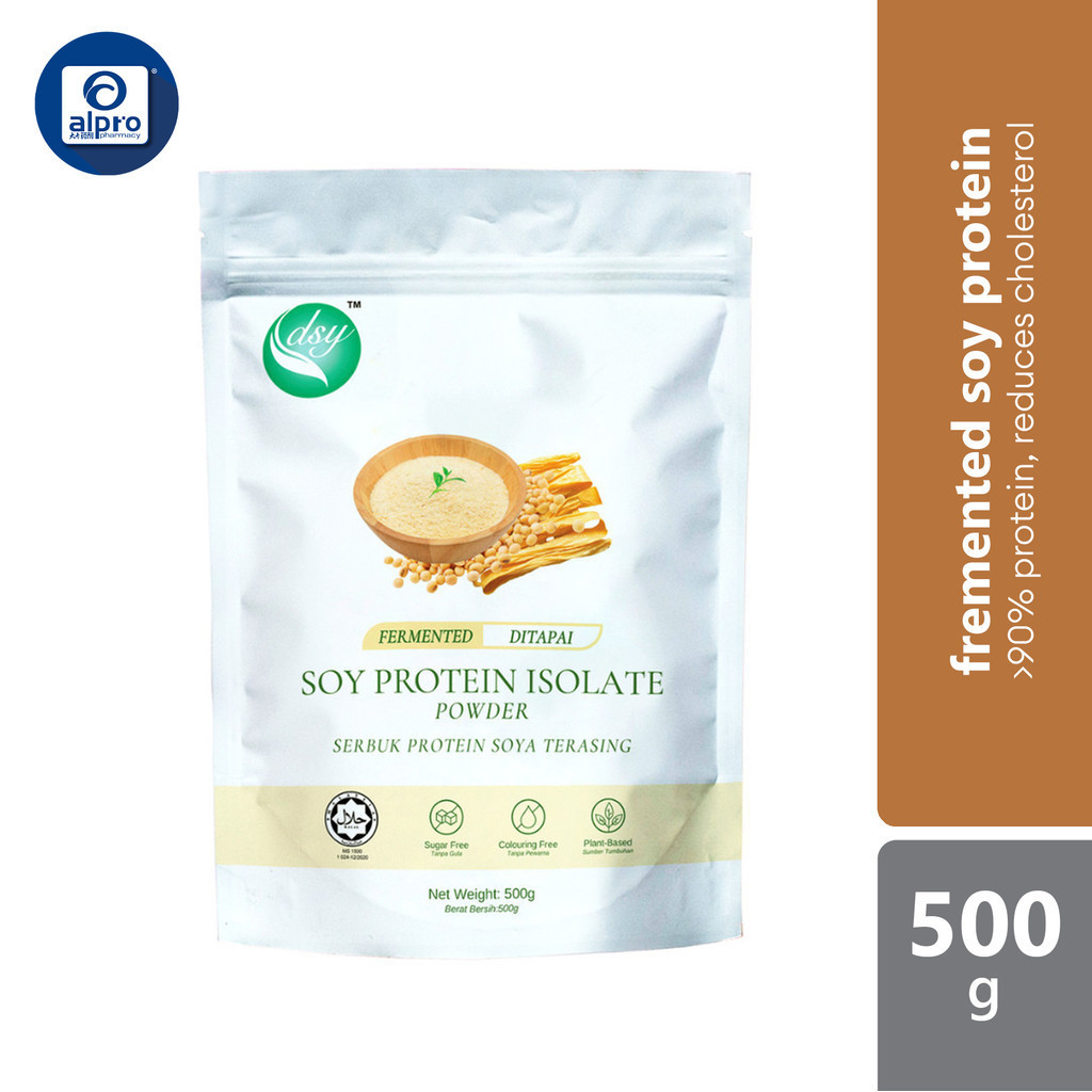 DSY Fermented Soya Isolate Protein Powder 500g | Shopee Malaysia