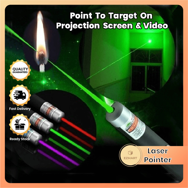 high power 5mW Focus Lazer pen Laser Pointer Sight burn beam Presenter ...