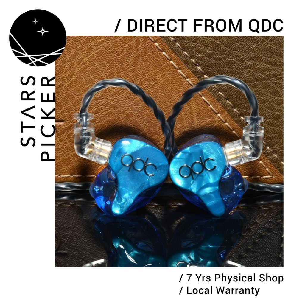 QDC Neptune - IEM Earphone Single Balance Armature BA driver Standard IEM In-Ear Monitors ...