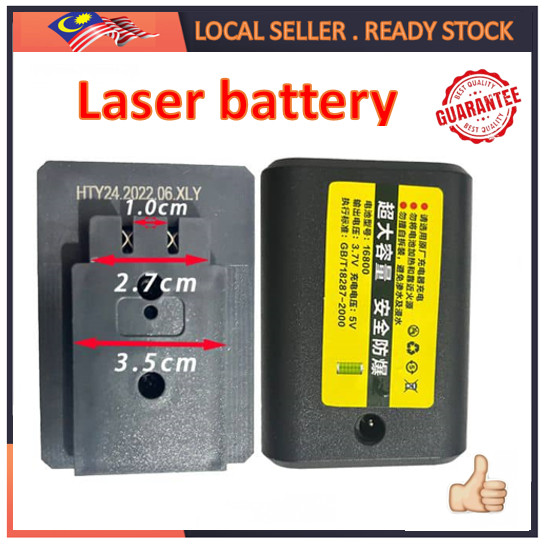 Battery Pack Internal External for Laser Level Instrument Lithium ...