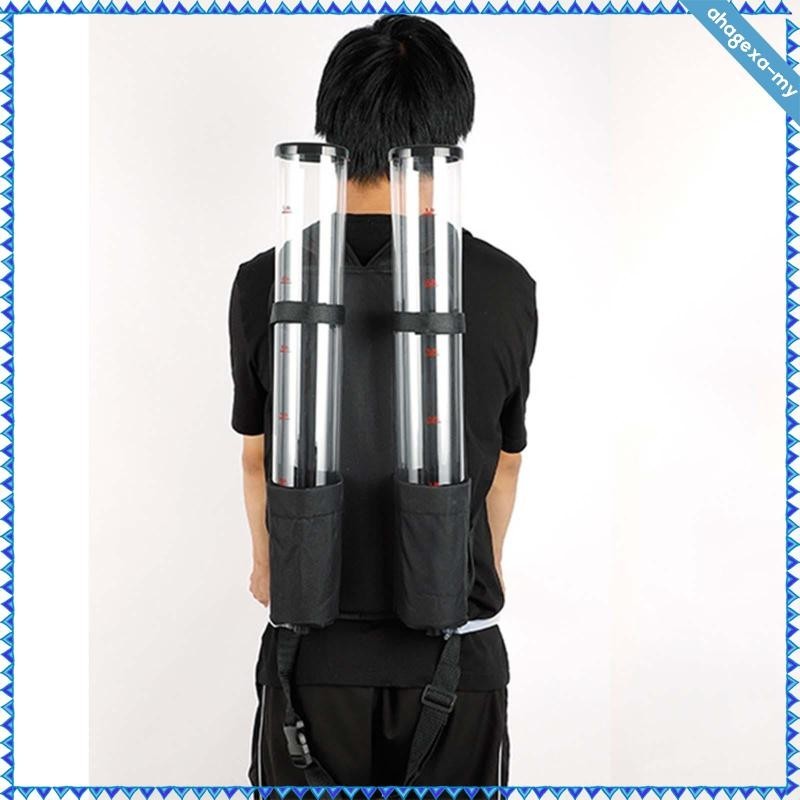 [AhagexaMY] Double Barrel Portable Backpack Dispenser, 3+3 Liter Beer ...