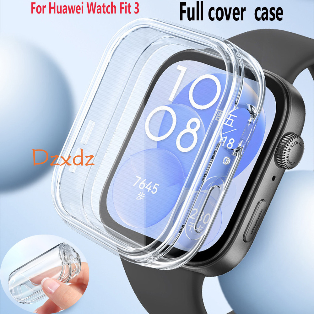Watch Case for Huawei Watch Fit 3 Case Full Coverage TPU Cover 1.82 ...