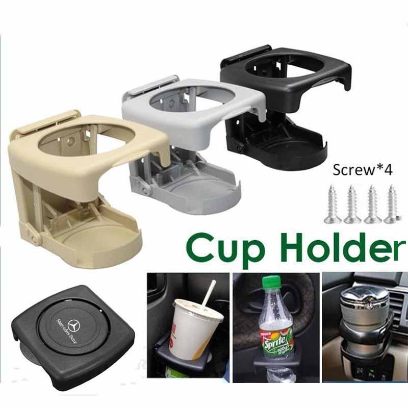 merdeces benz universal Car Cup Holder Multifunction Foldable Water ...