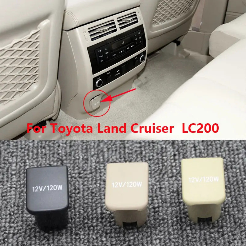 For Toyota Land Cruiser LC200 2008-2020 Car Interior Armrest Box ...