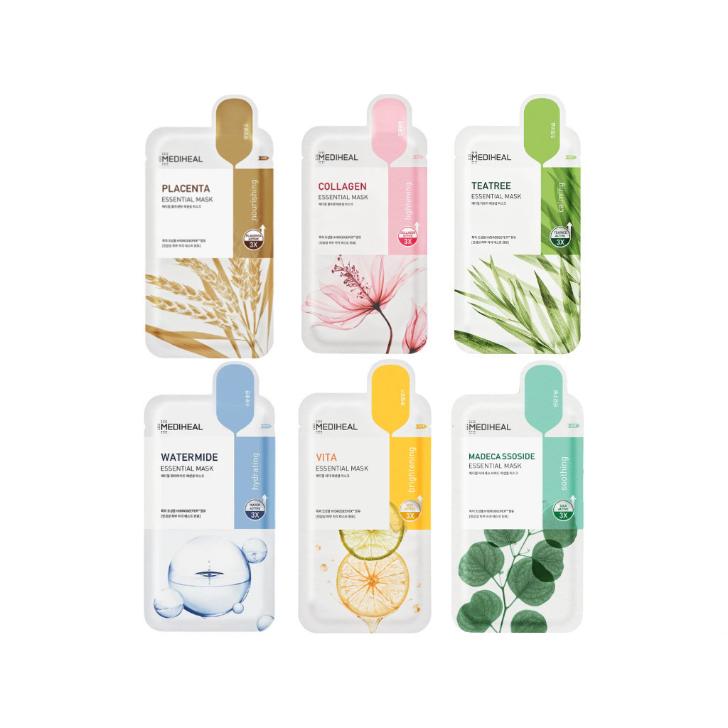 Mediheal Essential Mask Sheet 1EA (6 types to choose) | Shopee Malaysia