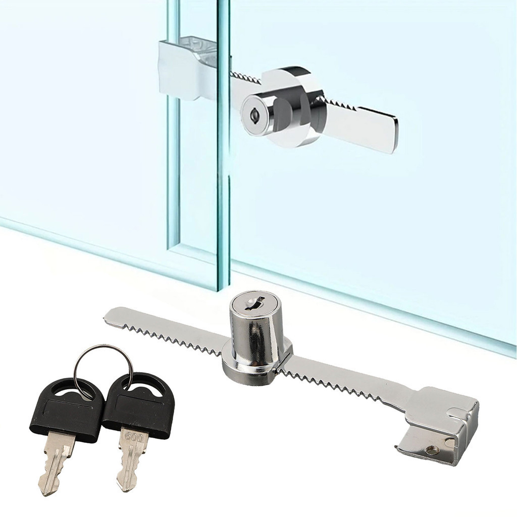Protect Your Retail Displays with this Chrome Plated Sliding Glass ...