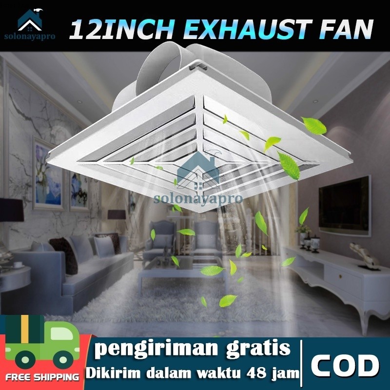 Exhaust fan 8/10/12inch - exhaust fan ceiling Integrated ceiling ...