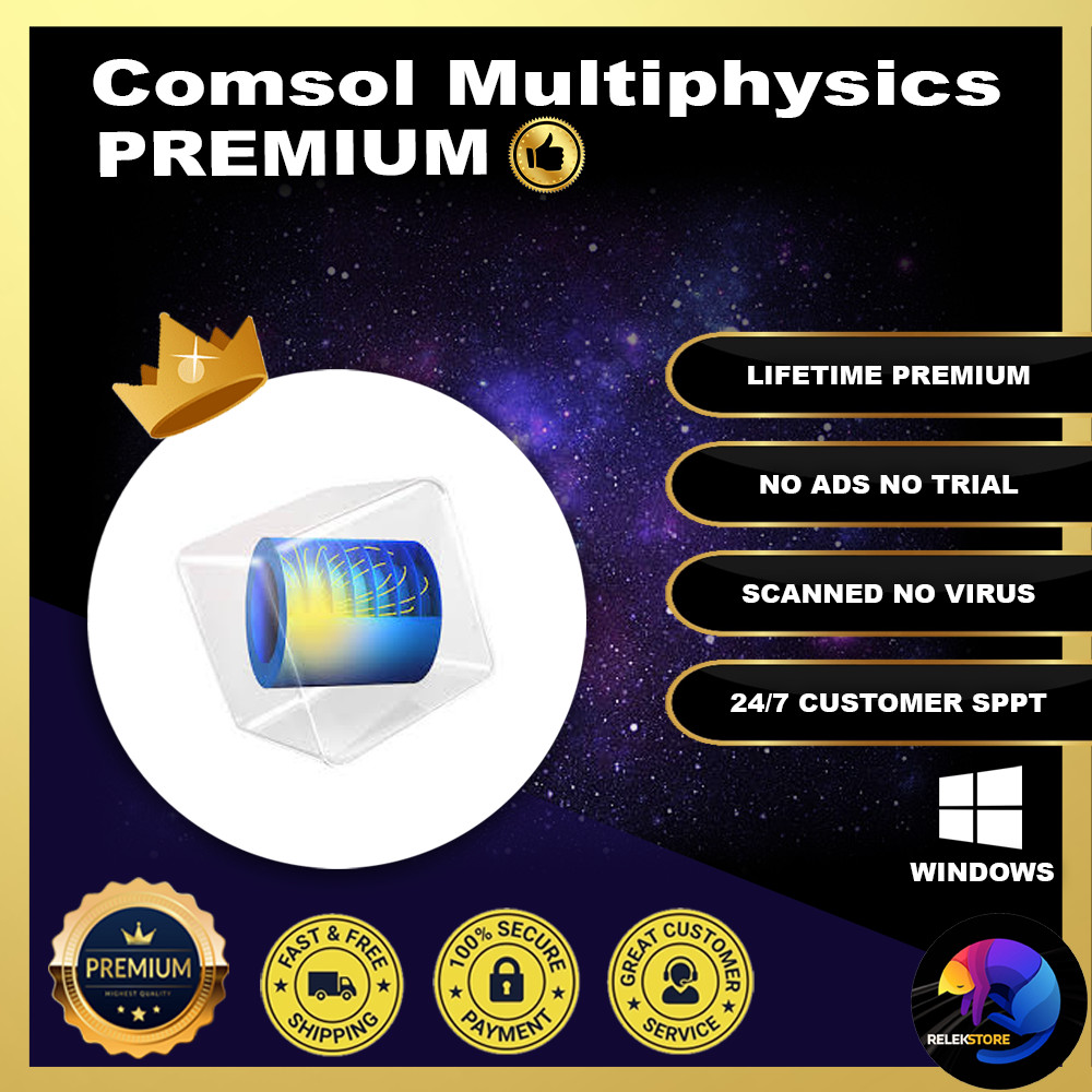 Comsol Multiphysics 6.0⭐ Full Version ⭐ Windows PC Software | Lifetime ...