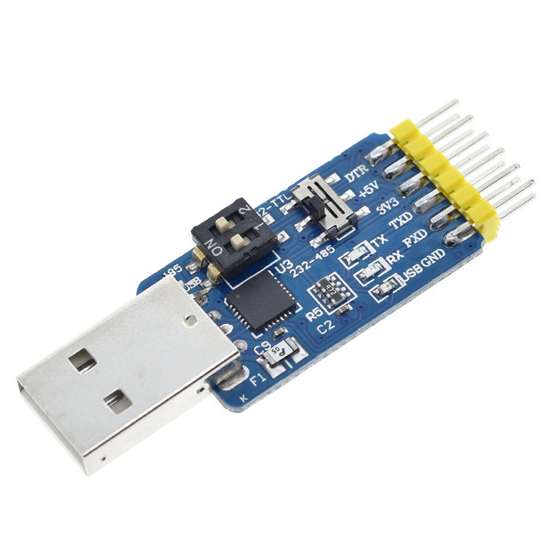 6-in-1 Multifunctional(USB-TTL/RS485/232 CP2102 USB-UART ,TTL-RS232 ...