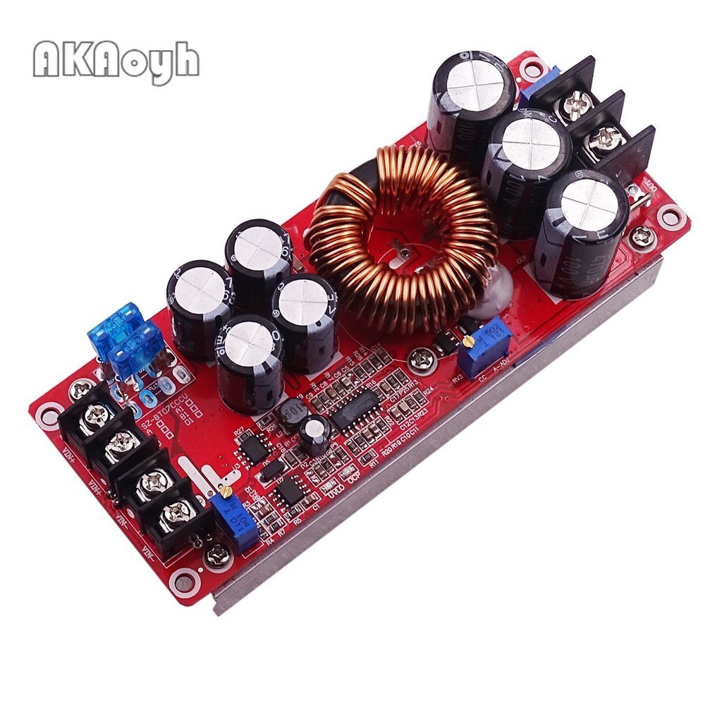 1200W High Power DC-DC Booster Constant Voltage Current Adjustable Car ...