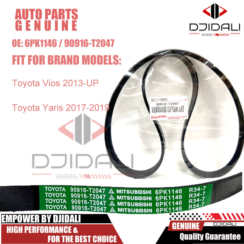 Toyota Vios Alternator Drivebelt Toyota Yaris Alternator Drivebelt ...