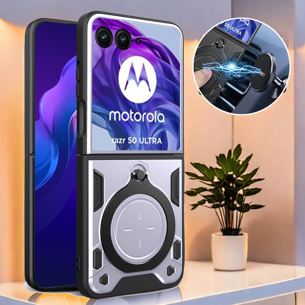 Casing For Motorola Razr 50 Ultra 5G 2024 Case Shockproof Magnetic ...