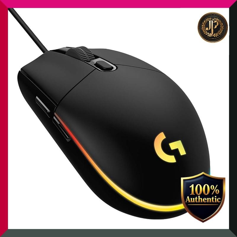 Logicool G Gaming Mouse G203 Wired Gaming Mouse USB Connection G203-BK Lightweight 85g LIGHTSYNC ...