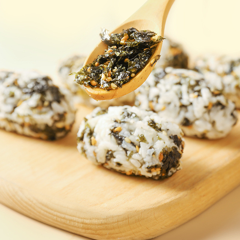 Moisture Wave Seaweed Snacks DHA Bibimbap Seaweed Crushed 108g/1 Big Bag Instant Original ...