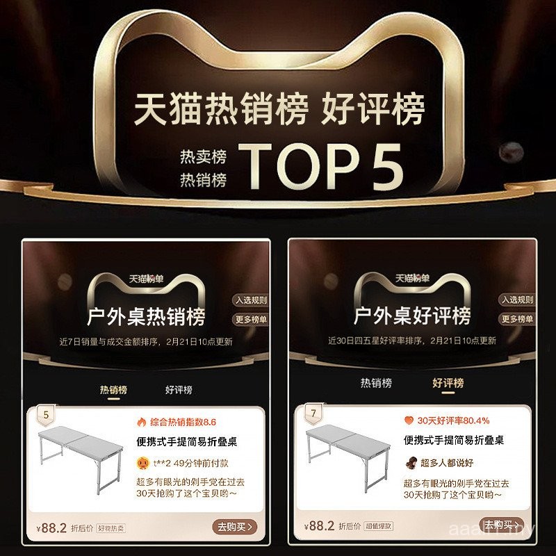 Foldable Table Floor Push Night Market Stall Table Rectangular Start-up ...