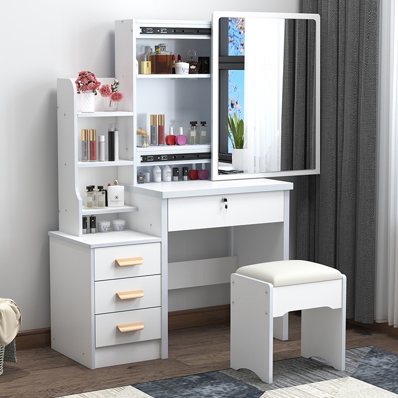 { MYSales}Dresser Cabinet Bedroom Makeup Table Storage Cabinet ...