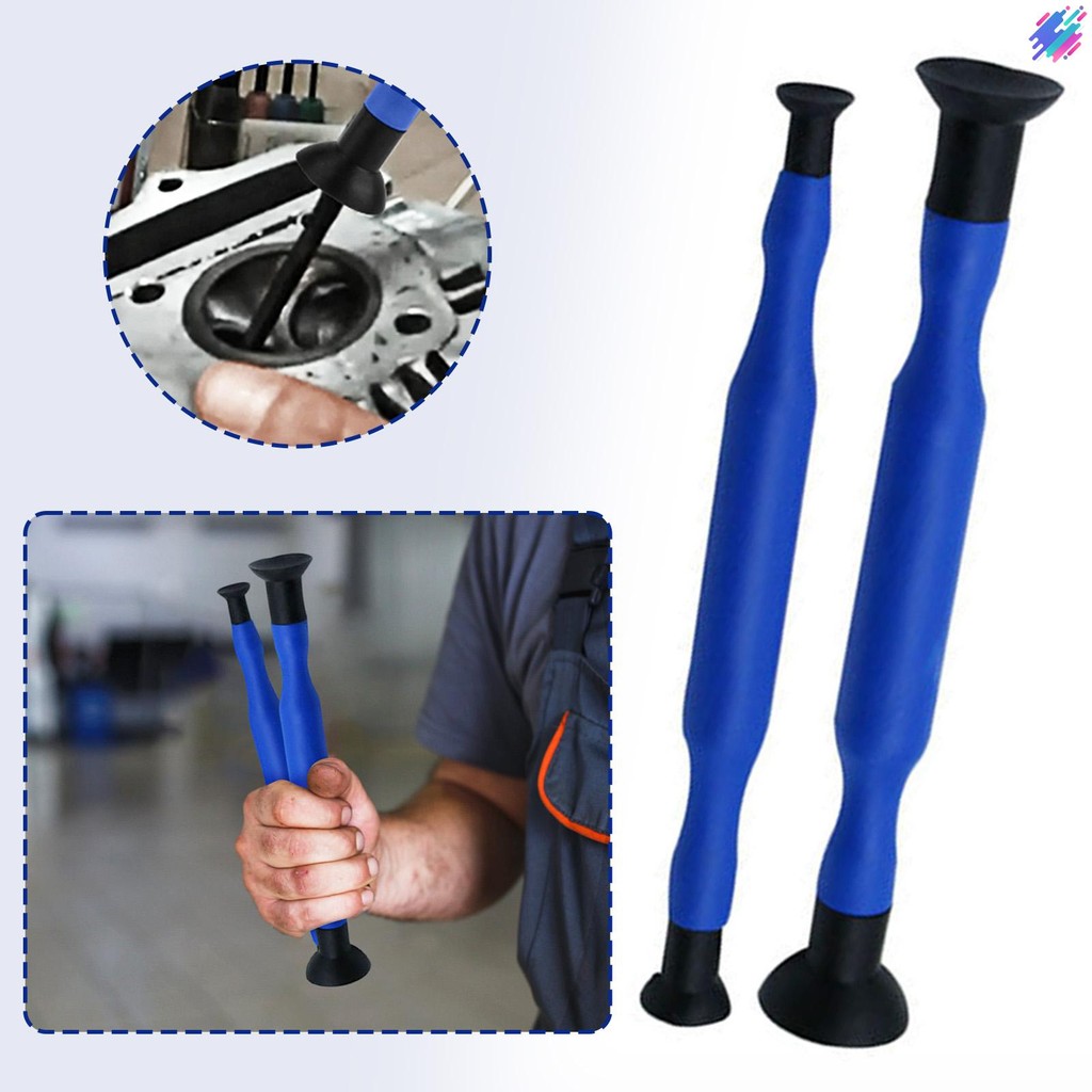 2PCS Valve Lapping Tool Double Ended Grip Valve Grinding Lapping Stick ...