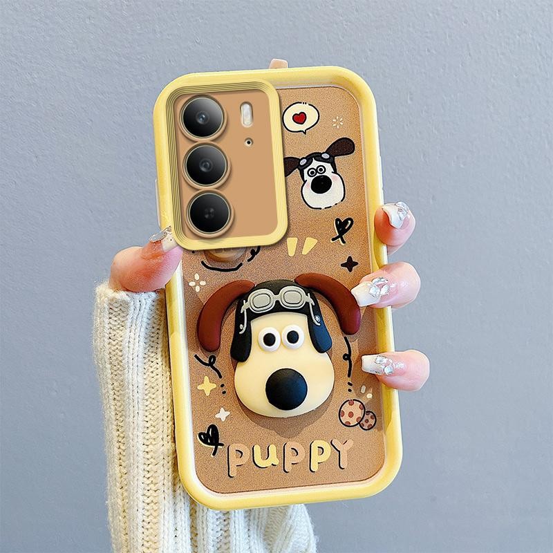 For Realme 14x 5G Case 3D Stereoscopic Soft Silicone Cartoon TPU Phone ...