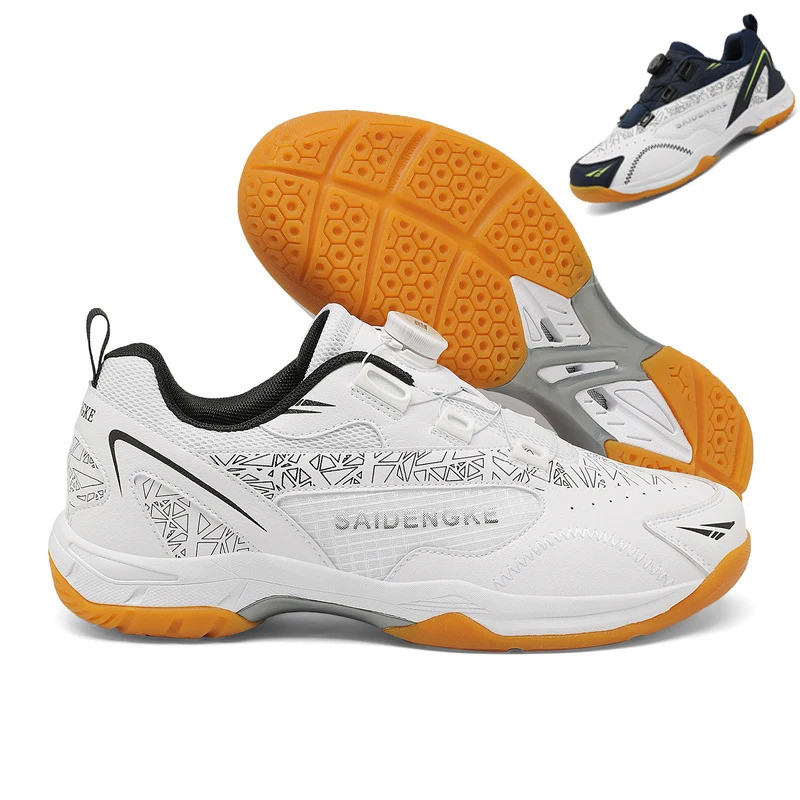 Men's Women's Tennis Shoes Non-slip Cushioned Comfortable Firm Grip ...