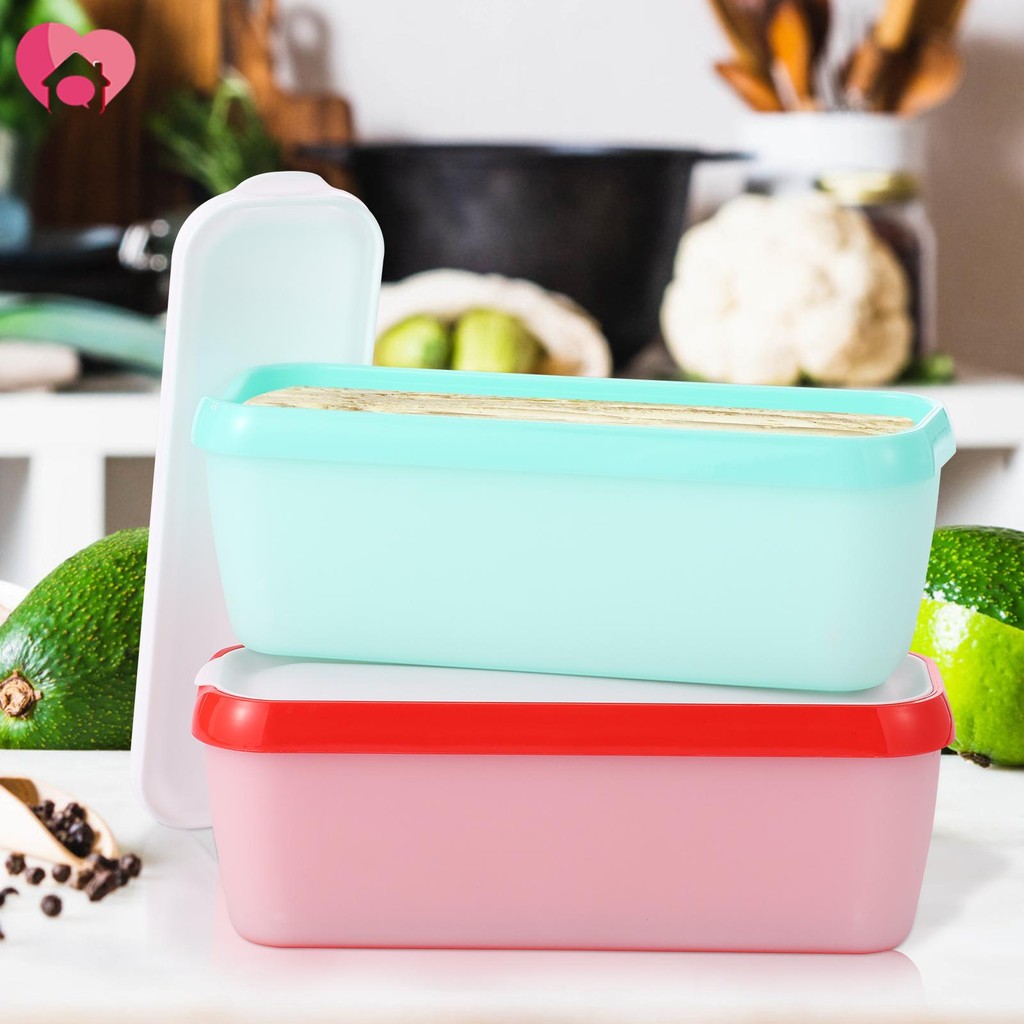 2Pcs Ice Cream Containers Double Wall Insulation Ice Cream Tub with Lid ...