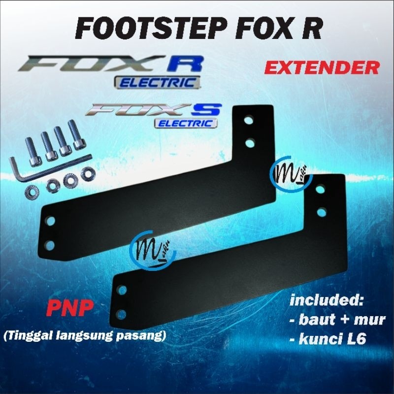Ready Footstep Polytron Fox R Footstep Extender 6mm thick | Shopee Malaysia
