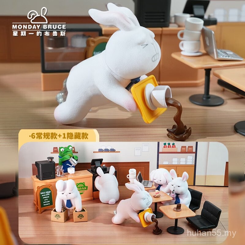 Kkv Authentic Monday's Bruce Refreshing Mystery Box Figure Toy Desktop Decoration RXIE | Shopee ...