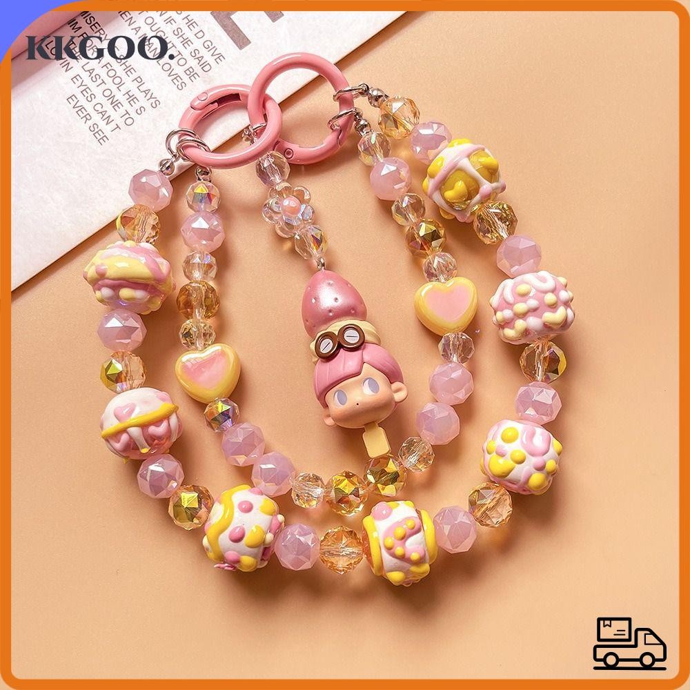 KKGOO Mobile Phone Strap, Pop Mart Labubu Phone Charm Rope, Anti-lost ...
