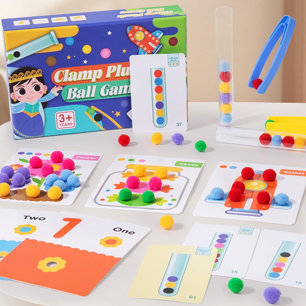 Color Matching Game Funny Bead Matching Game for Kids Children ...