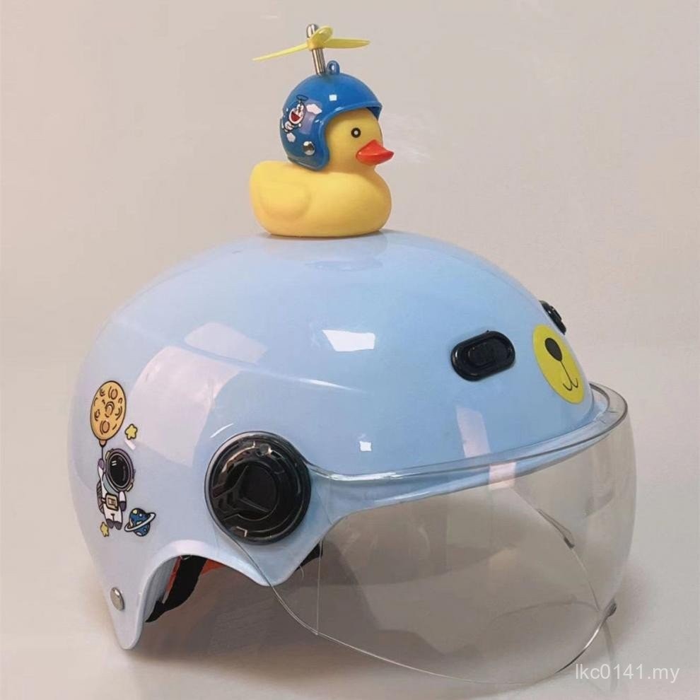 Girl Half Helmet Children Helmet Cartoon Boy Electric Car Allen Cute ...