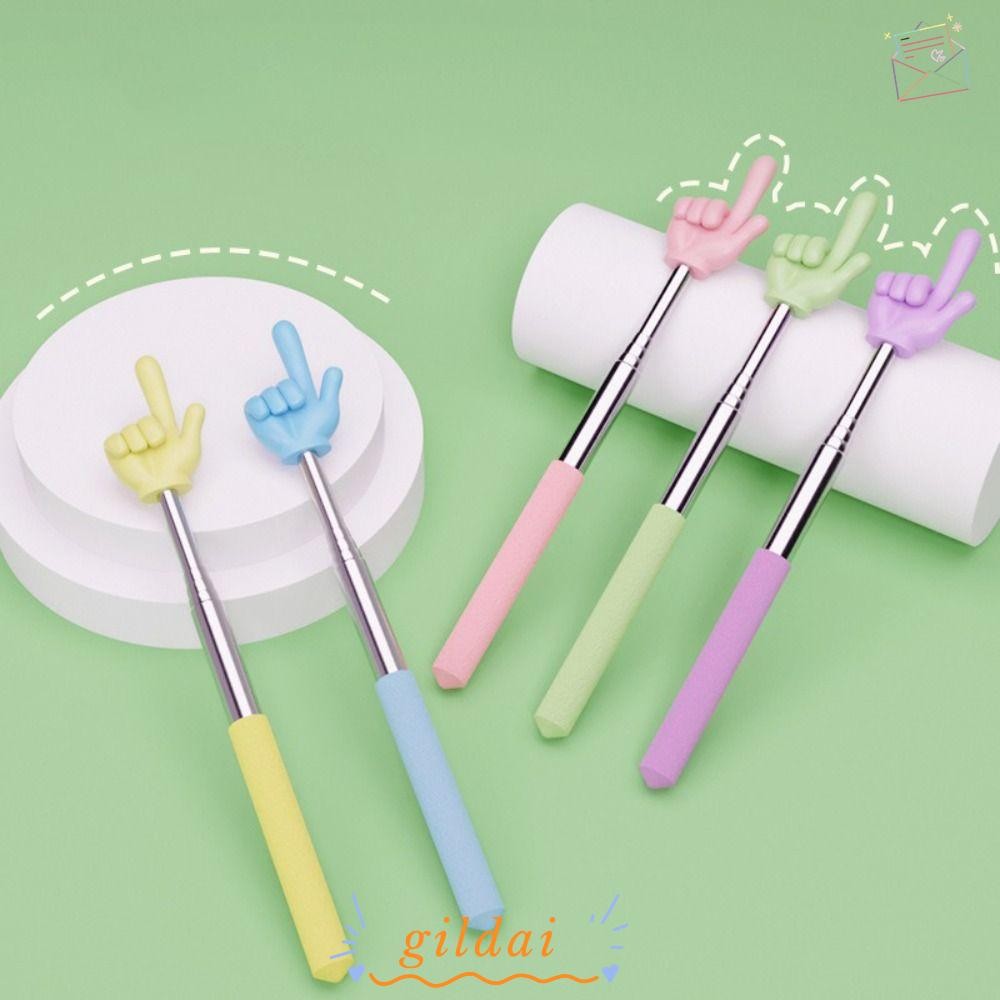 GILDAI Finger Reading Sticks, Finger Design Telescopic Rod Teaching ...