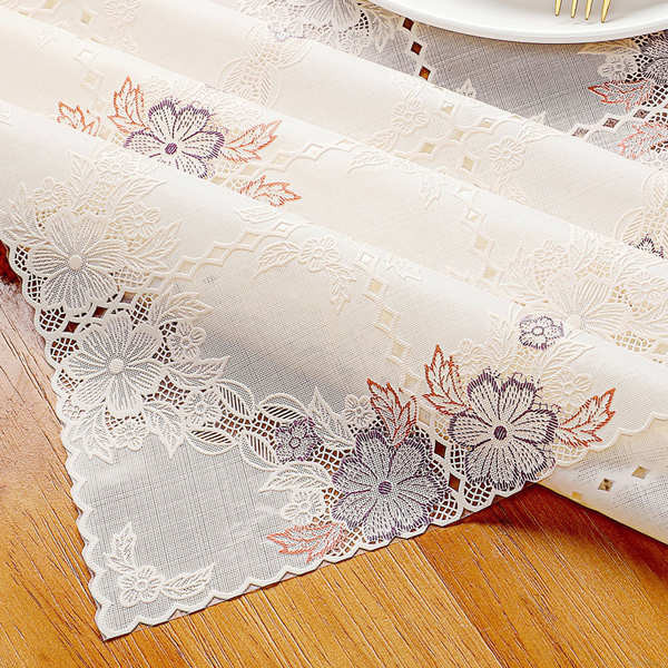 pelapik meja table runner Taplak meja pvc kalis air, tahan minyak ...