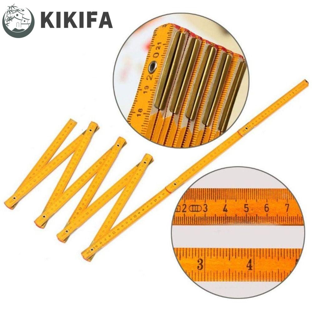 KIKIFA Inch & Metric Drawing Ruler, Teaching General Use 1M 2M Folding ...