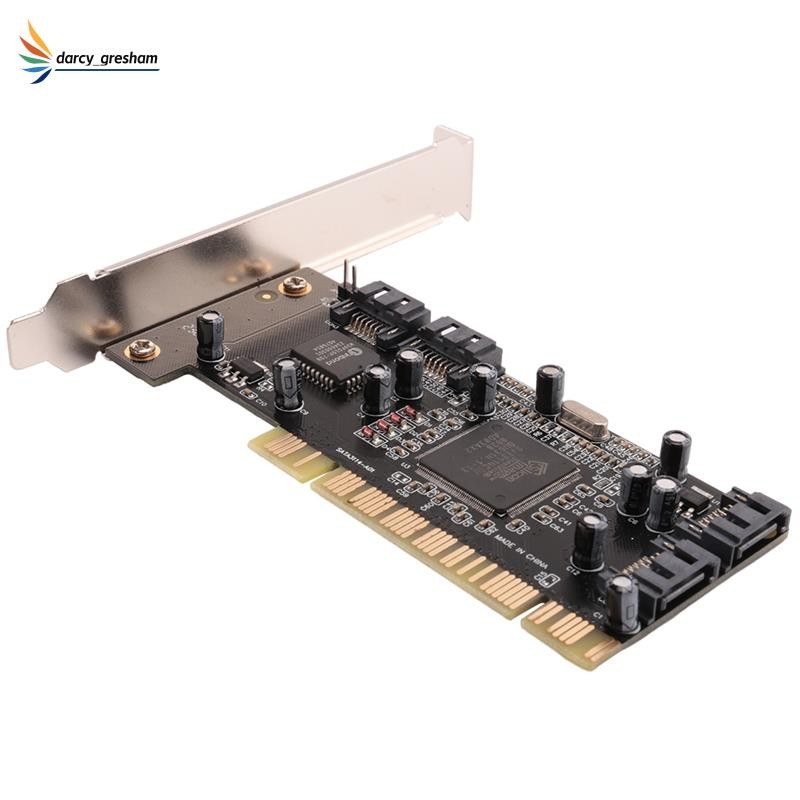 3114 Array Card SATA Expansion Card 4-Port Expansion PCI to SATA ...
