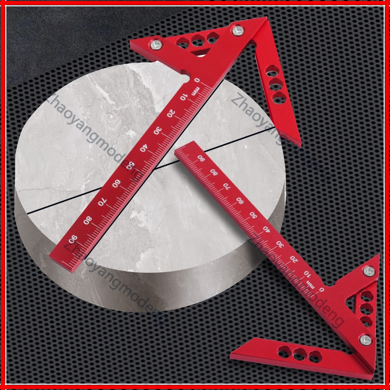 Center marker to find the center of the circle to draw a line gauge ...