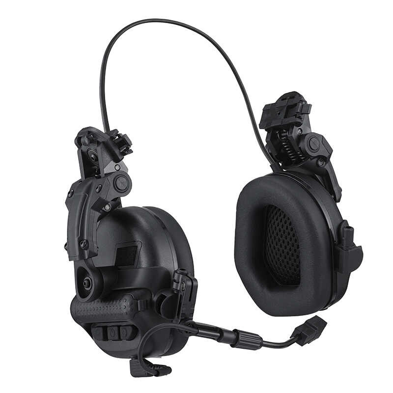 Ready Stock amp Style Tactical Helmet Headset Earmuffs Back Flip Intercom Communication Pickup ...