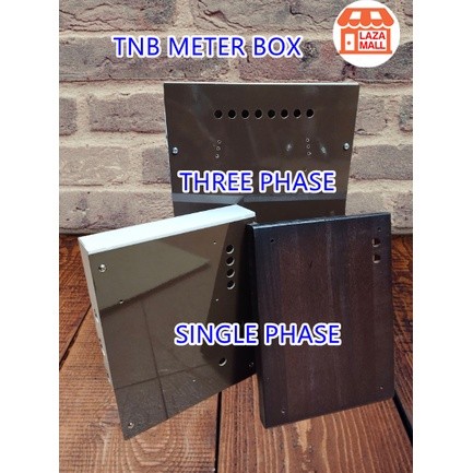 TNB METAL CLAD BOX METER BOARD 3 PHASE & SINGLE PHASE WOODEN BOX JKR ...