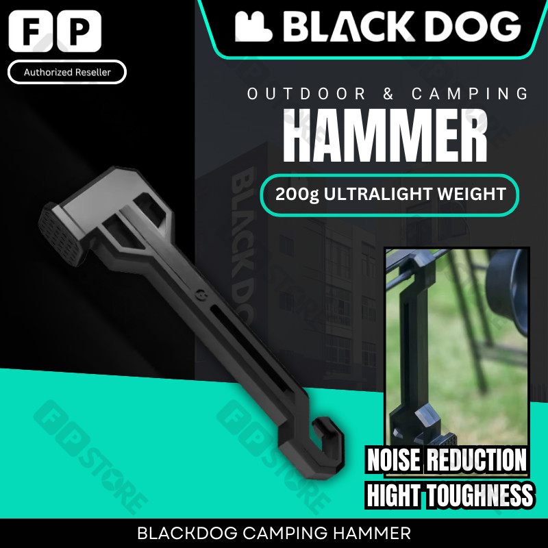 [ COD READY STOCK ] BLACKDOG Outdoor Multifunctional Campsite Hammer ...
