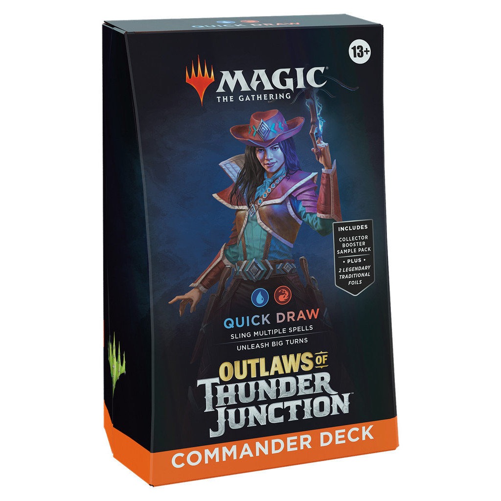 Magic: The Gathering Outlaws of Thunder Junction Commander Deck - Quick ...