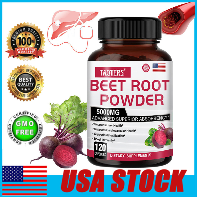 Beetroot Blood Pressure Immune Support, Liver Health Support ...