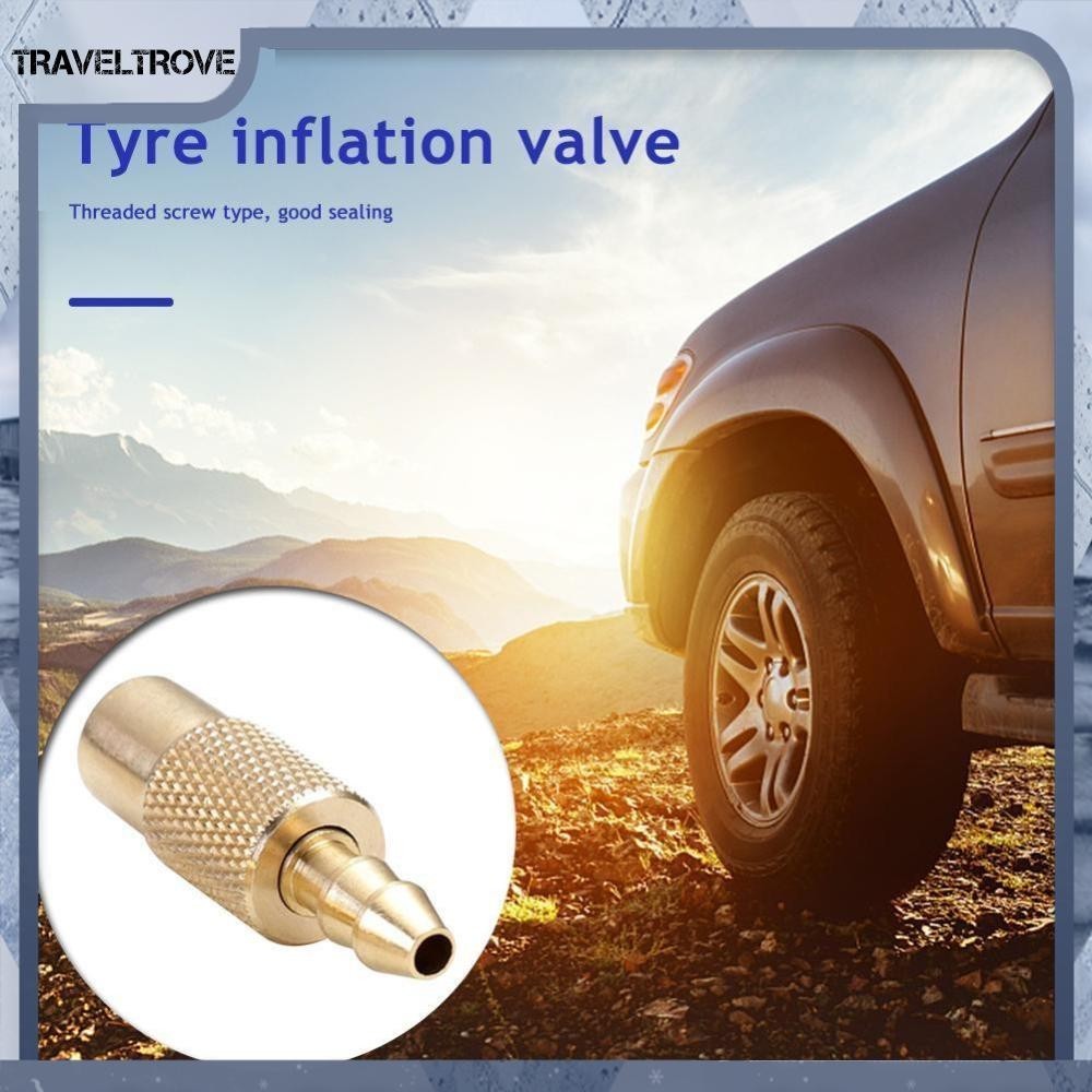 [traveltrove.my] Truck Tyre Inflator Valve Connector Clamp Brass Air ...