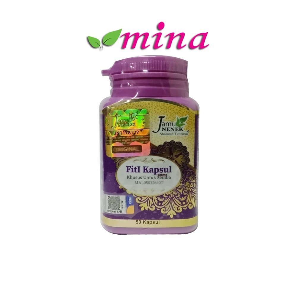(Terbaru 2022) JAMU NENEK Fit I Kapsul Lulus KKM Kurus Slimming QR Code ...