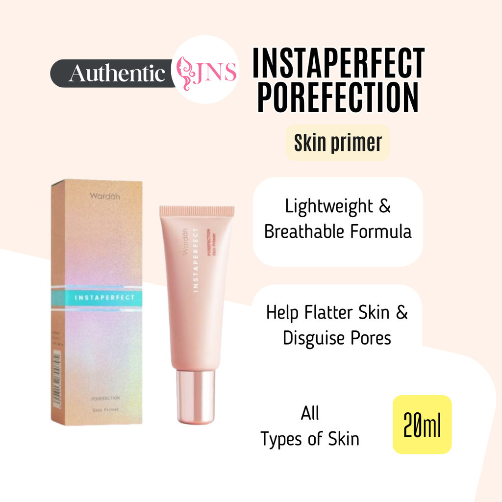 Wardah Instaperfect Porefection Skin Primer/ Lightweight Skin Primer ...