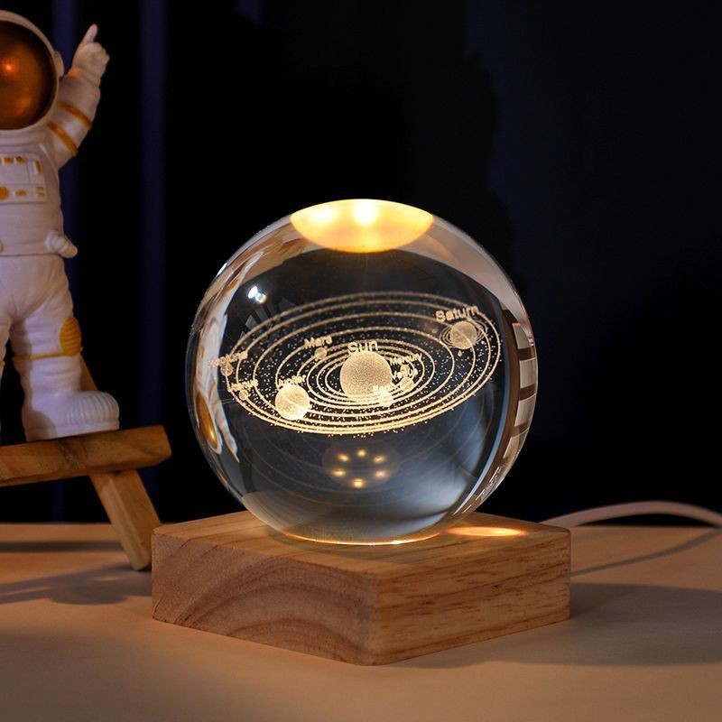星空太阳系发光水晶球小夜灯生日礼物女生女朋友闺蜜实用氛围灯Starry Sky Solar System Luminous Crystal ... 星空太阳系发光水晶球小夜灯生日礼物女生女朋友闺蜜实用氛围灯Starry Sky Solar System Luminous Crystal ...