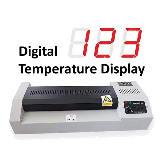 A3 Heavy Duty Laminator Laminate Machine Metal Body (Digital Display ...